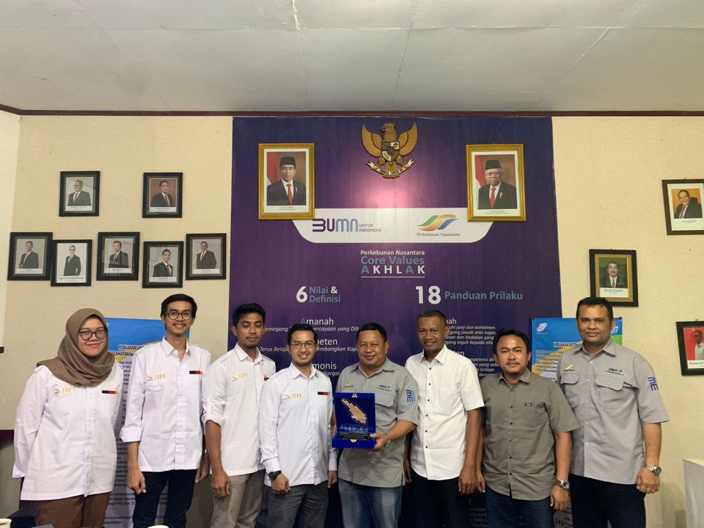 Mahasiswa Teknologi Industri Pertanian ITERA Kunjungan Industri ke PTPN ...